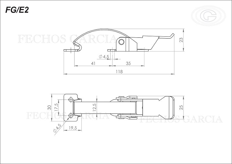 Fecho Rápido FG ZNPT - Fechos Garcia