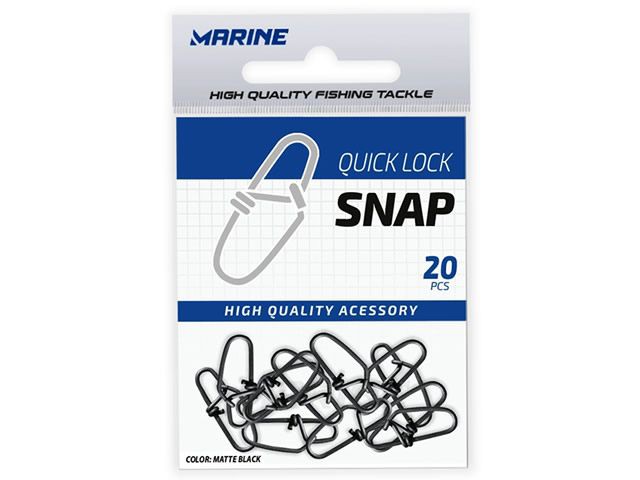 Snap Marine Quick Lock - Sua Assessoria no Mundo da Pesca