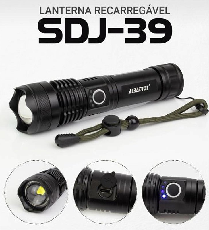 Lanterna Albatroz SDJ- 39 - Sua Assessoria no Mundo da Pesca