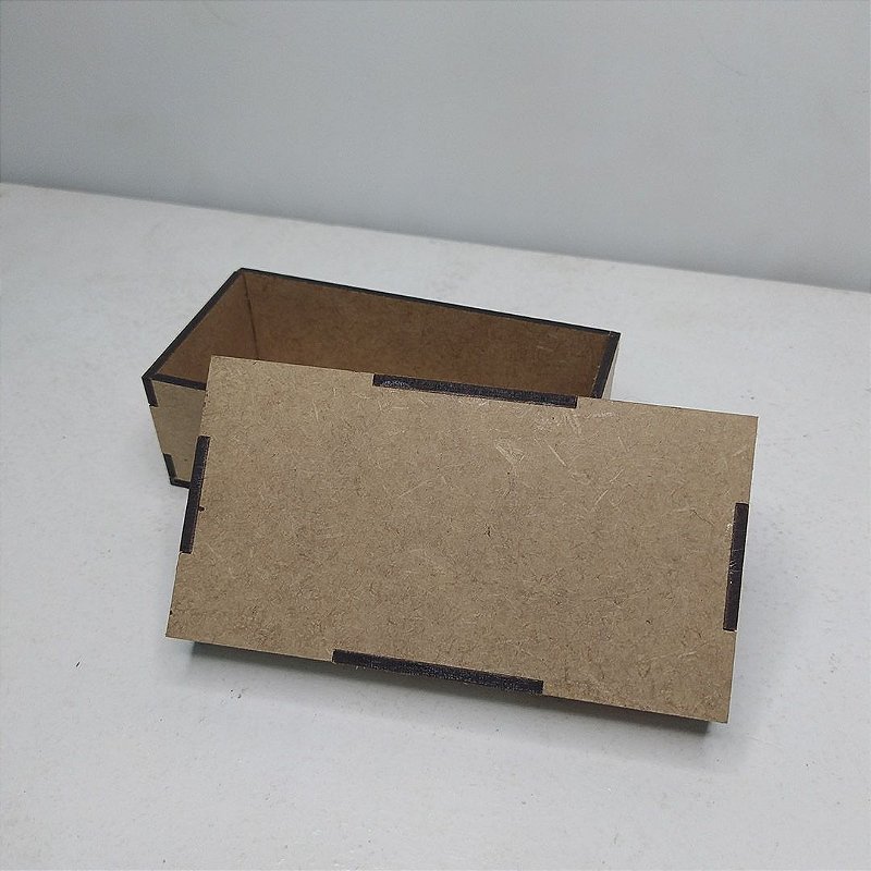 Caixa Retangular com Tampa MDF 5cm de altura - DONA MADHAME ATELIE