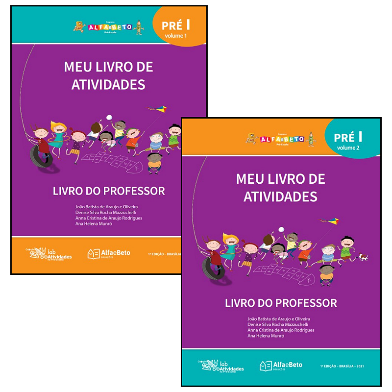 Meu Livro de Atividades - Pré-I (Volume 1 e 2) - Livro do Professor ...