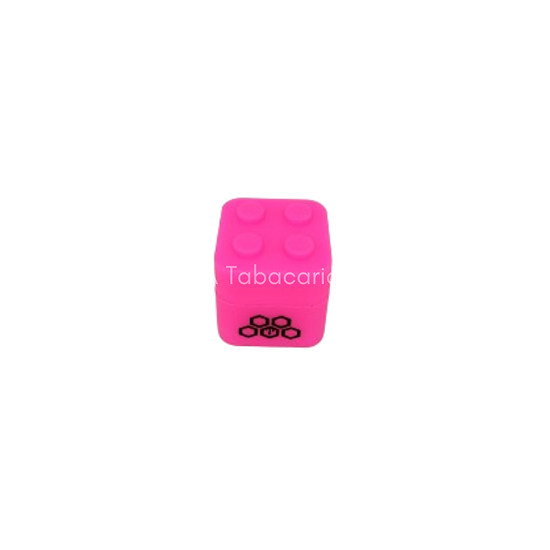 Pote De Silicone Lego Rosa Cultura Dab - 11ml - atabacaria
