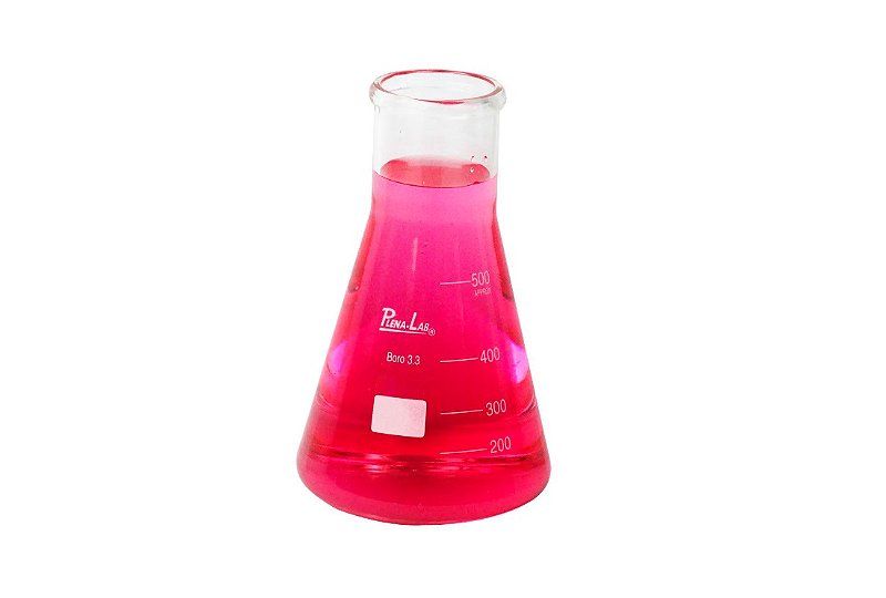 Erlenmeyer Boca Larga Graduado Vidro - PLENA-LAB - Labstock ...