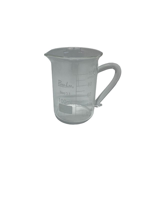 Béquer de Vidro Forma Baixa Griffin com Alça (Xícara) - PLENA-LAB ...