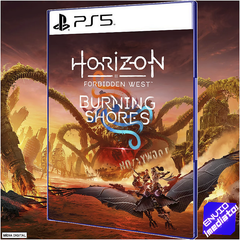 Horizon Forbidden West: Burning Shores (DLC) PS5 Digital - SaveGames - Games Digitais Para o seu ...