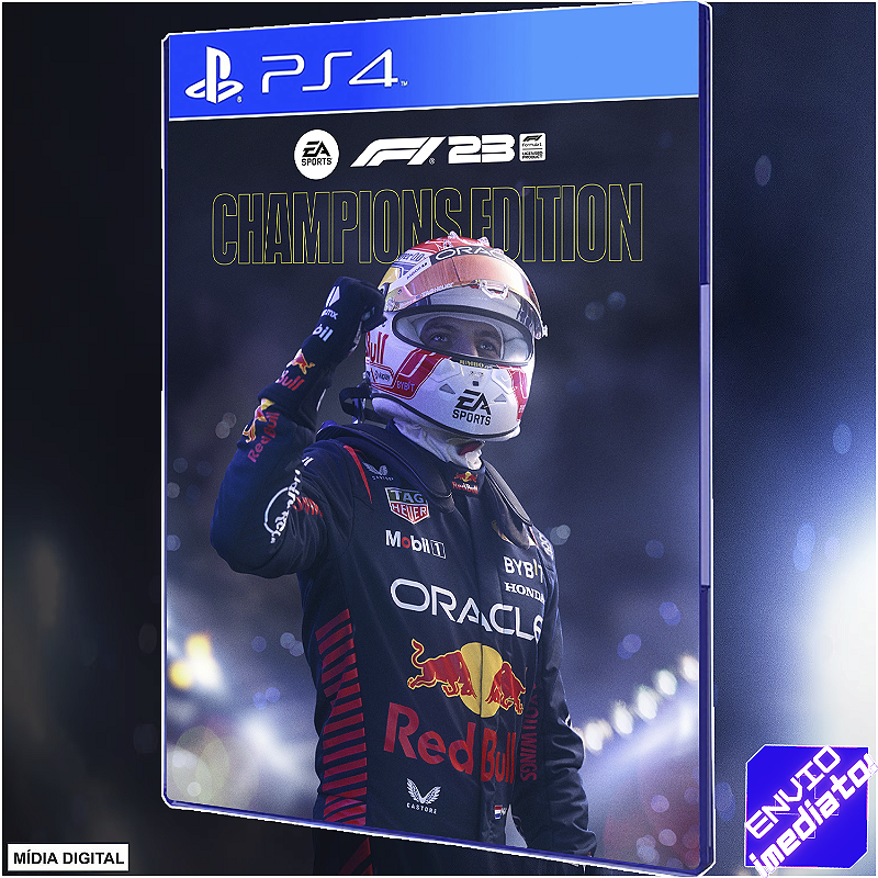 F1 23 Edição dos Campeões PS4 Digital - SaveGames - Games Digitais Para ...
