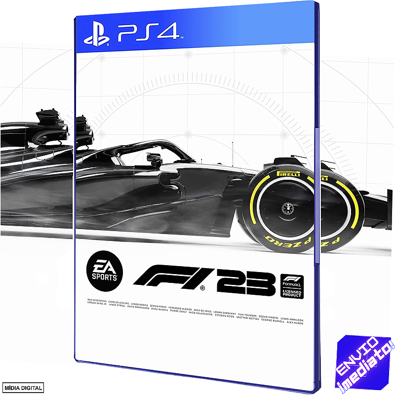 F1 23 Edição Standard PS4 Digital - SaveGames - Games Digitais Para o ...