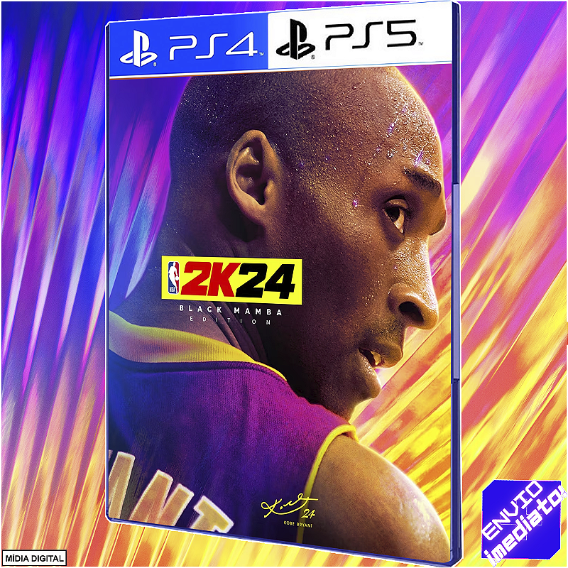 Nba 2K24 Edição Black Mamba PS4/PS5 Digital - SaveGames - Games ...