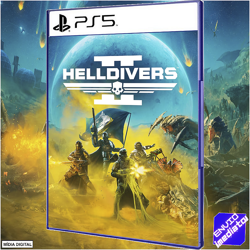 Helldivers 2 Standard Edition PS5 Digital - SaveGames - Games Digitais ...