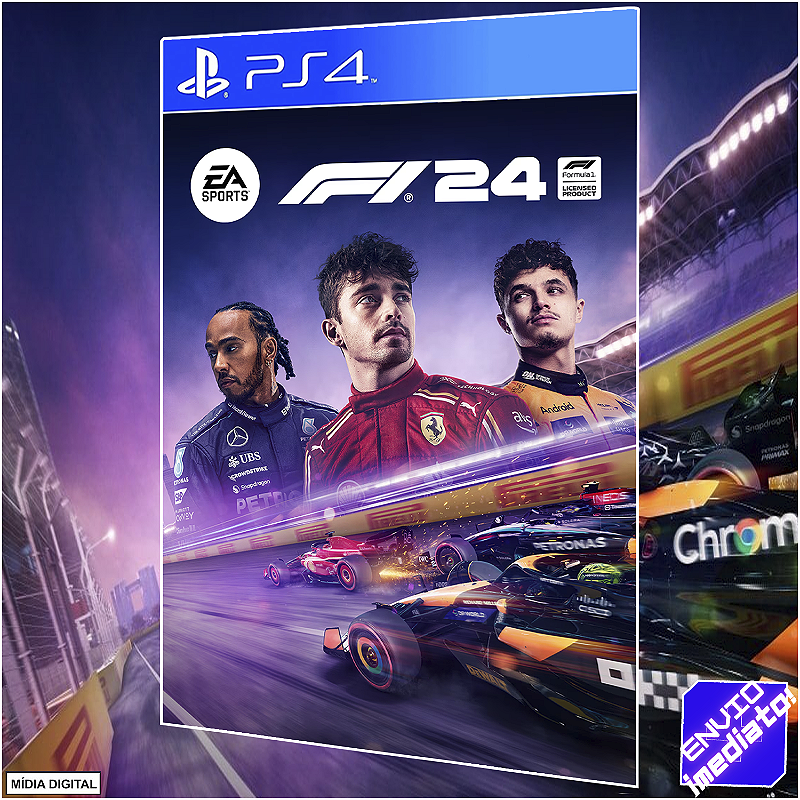 F1 24 Standard Edition PS4 Digital - SaveGames - Games Digitais Para o ...