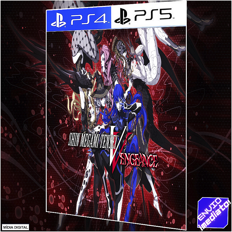 Shin Megami Tensei V: Vengeance PS4/PS5 Digital - SaveGames - Games Digitais Para o seu console