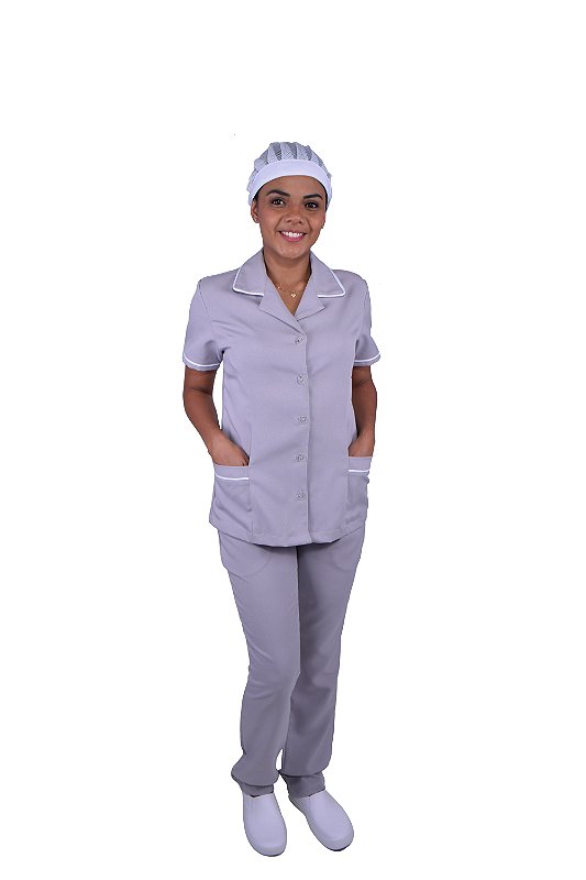 Linha Pro - Conjunto Copeira - Calça e Blazer - Unifor-All Uniformes