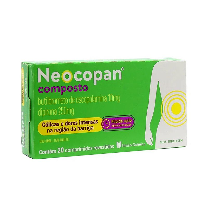 Neocopan Composto 20 Comprimidos Revestidos União Química - Resilifarma ...