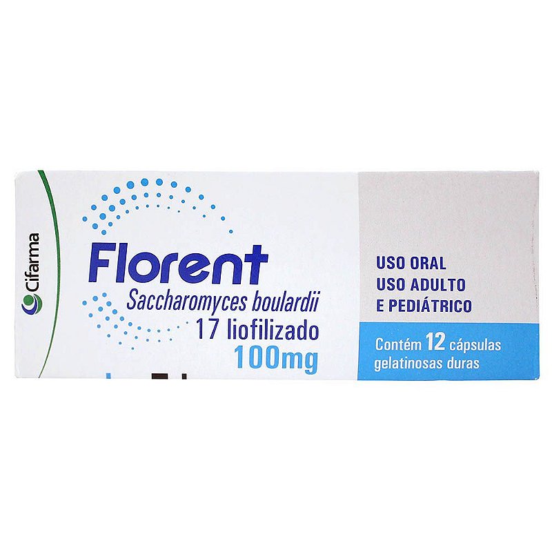 Florent 100mg 12 Cápsulas Gelatinosas Duras - Resilifarma - Saúde em ...