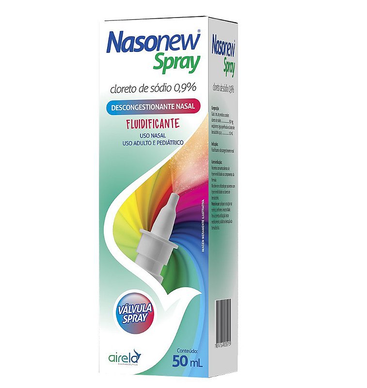 Nasonew Spray 0,9% Solução Nasal 50ml - Resilifarma - Saúde em primeiro ...
