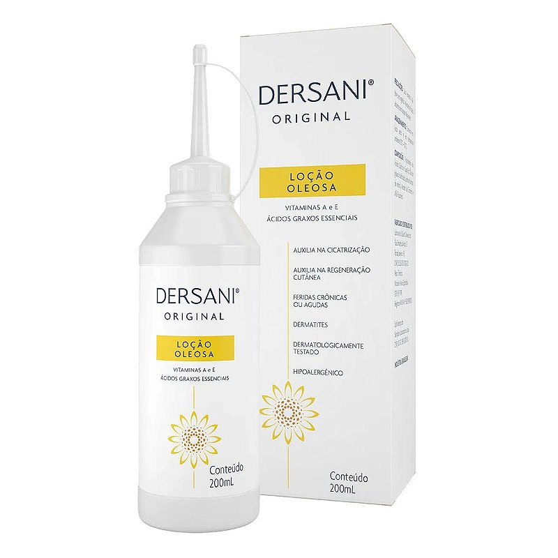 Loção Oleosa Corporal Dersani Original 200ml - Resilifarma - Saúde em ...