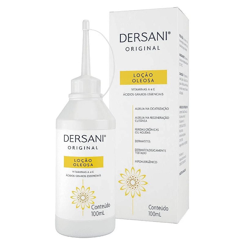 Loção Oleosa Corporal Dersani Original 100ml - Resilifarma - Saúde em ...