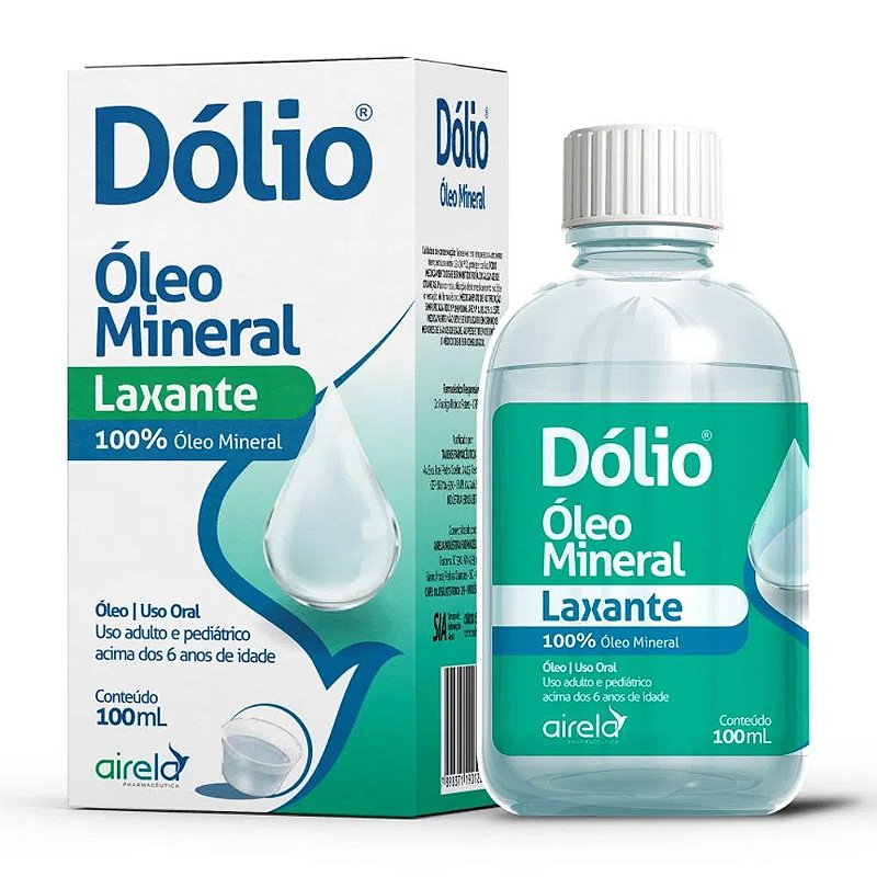 Dólio Óleo Mineral 100% Airela 100ml - Resilifarma - Saúde em primeiro ...