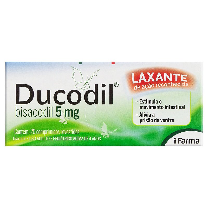 Ducodil 5mg Cimed 20 Comprimidos Revestidos - Resilifarma - Saúde em ...