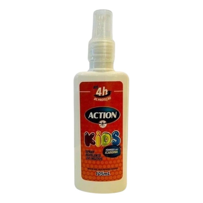 Repelente Infantil Em Spray Action Kids 105ml - Resilifarma - Saúde em ...