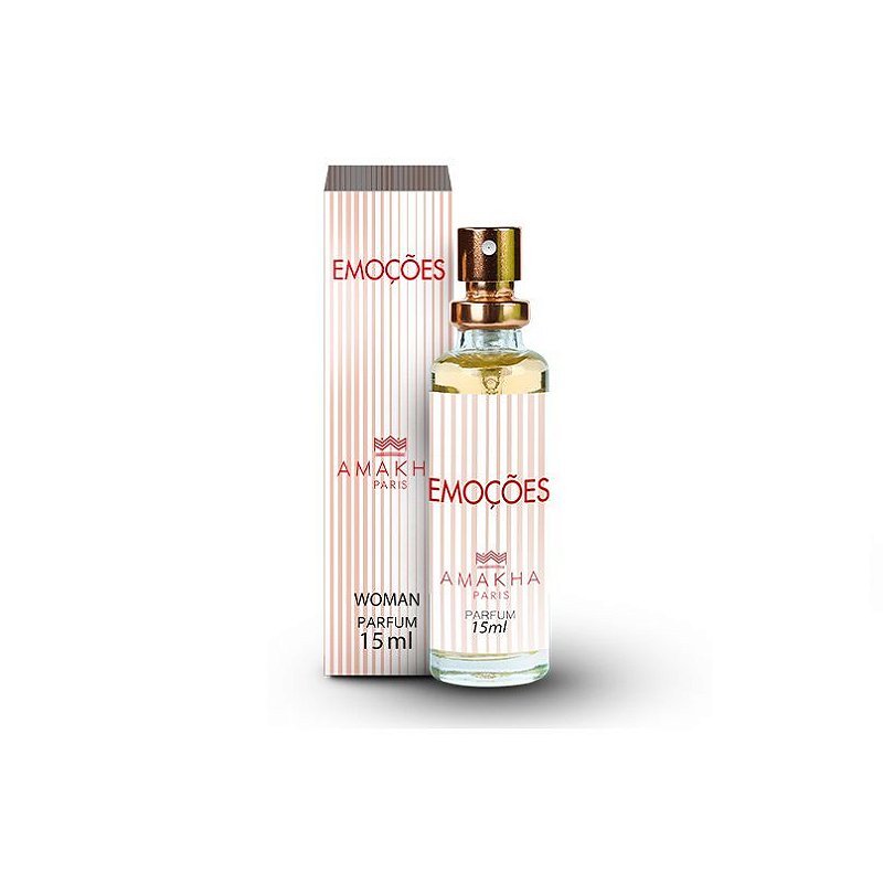 Perfume Feminino Amakha Paris Emoções 15ml - Resilifarma - Saúde em ...