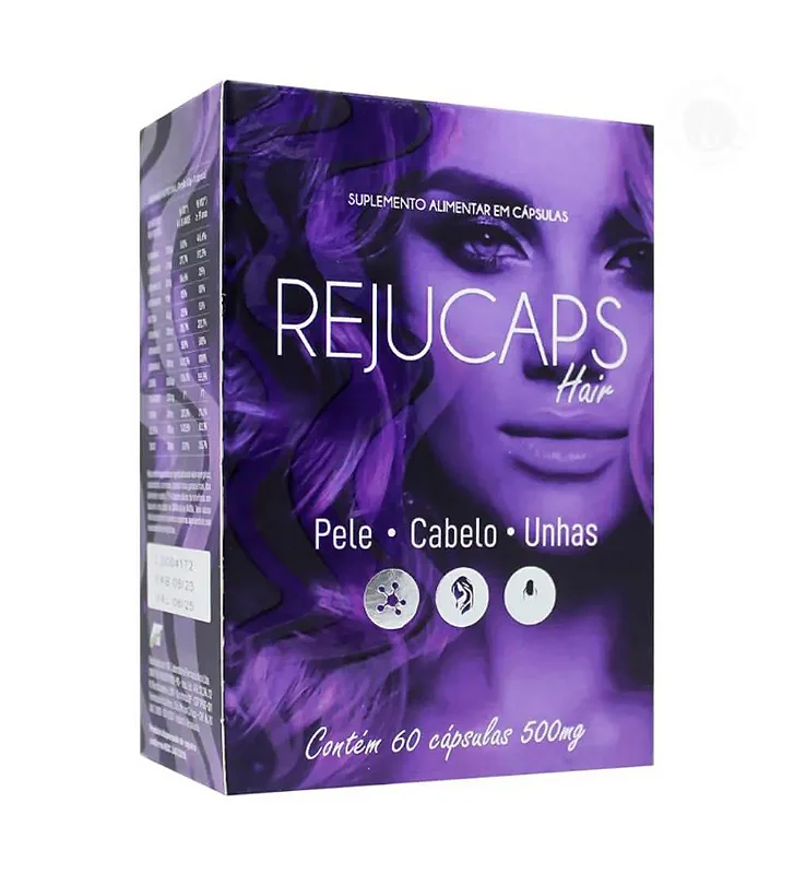 Suplemento Alimentar Rejucaps Hair 60 Cápsulas - Resilifarma - Saúde em ...