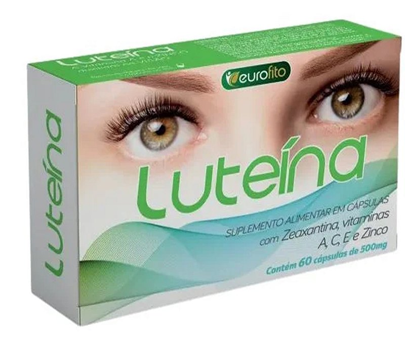 Suplemento Alimentar Luteína 60 Cápsulas de 500mg - Resilifarma - Saúde ...