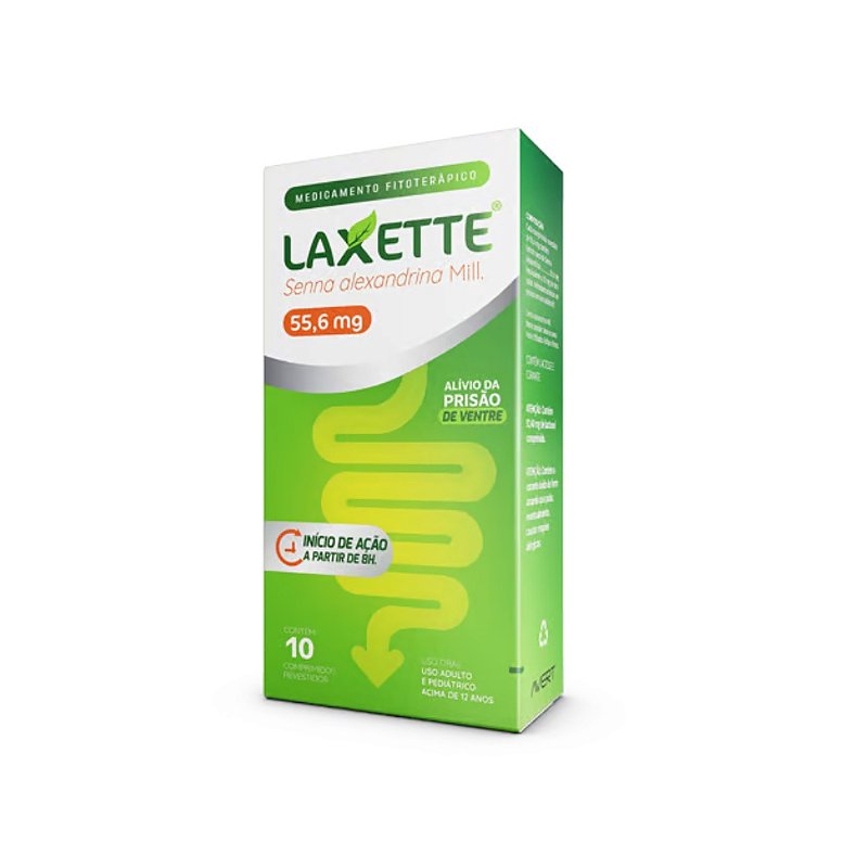 Laxette 10 comprimidos - Resilifarma - Saúde em primeiro lugar