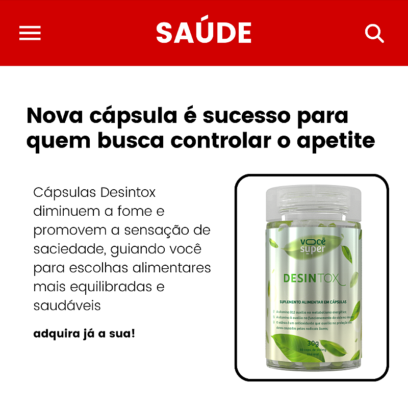 Desintox Desintoxicação Profunda, Liberte-se para uma Vida Mais Leve ...