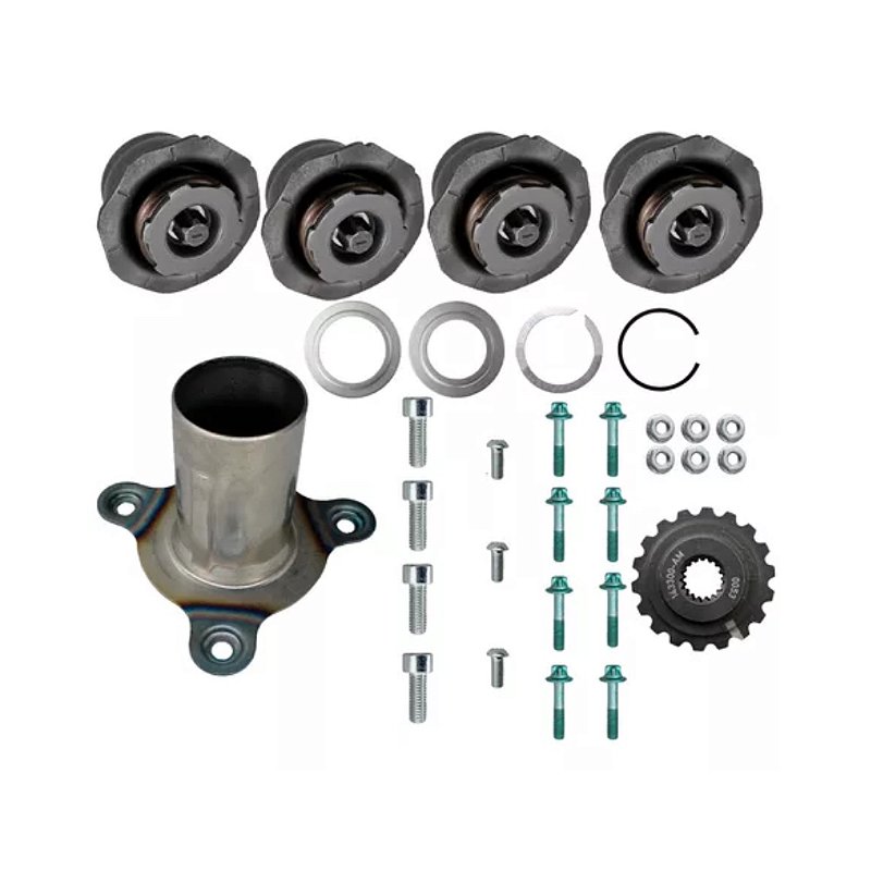 Kit Embreagem Focus Ecosport Fiesta Powershift 1.6 2.0 Luk 6020008000 ...