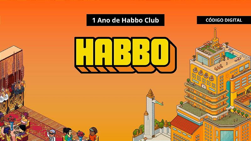 Habbo Club 1 Ano - Código Digital - Playce - Games & Gift Cards