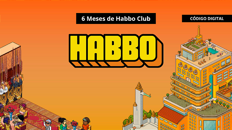 Habbo Club 6 Meses - Código Digital - Playce - Games & Gift Cards