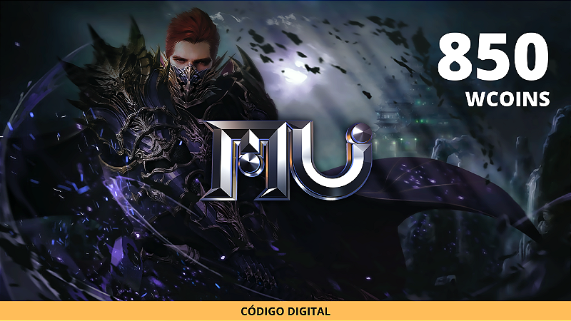 Cash Mu Online 850 WCoins - Código Digital - Playce - Games & Gift Cards