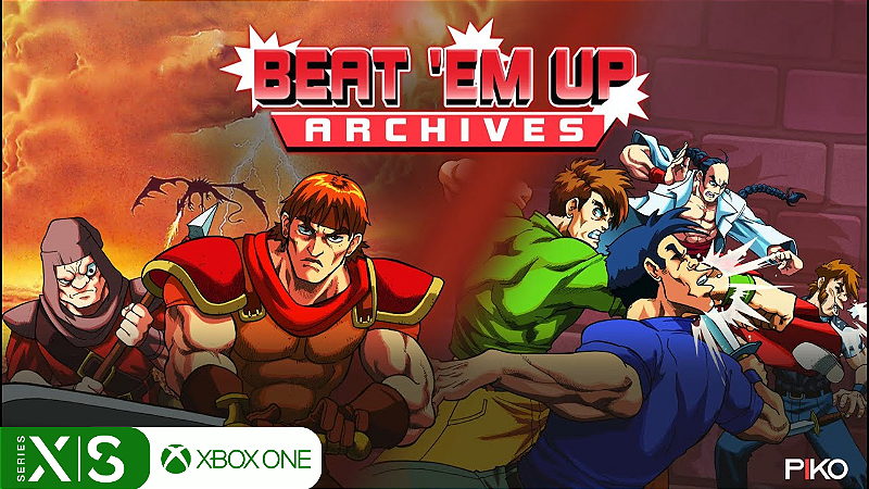 Beat Em Up Archives (QUByte Classics) Jogo Xbox One Mídia Digital ...