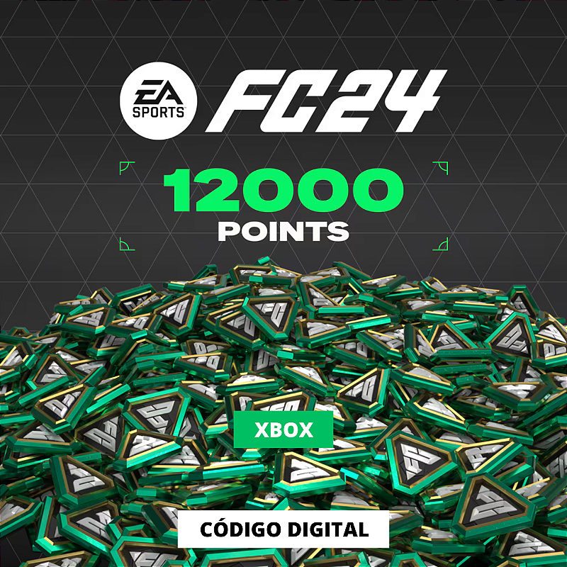 EA SPORTS FC 24 - 12.000 FC Points Xbox - Código Digital - Playce - Games & Gift Cards