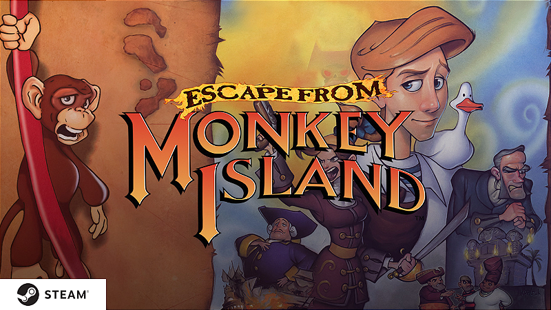 Escape from Monkey Island PC Steam Key - Playce - Games & Gift Cards