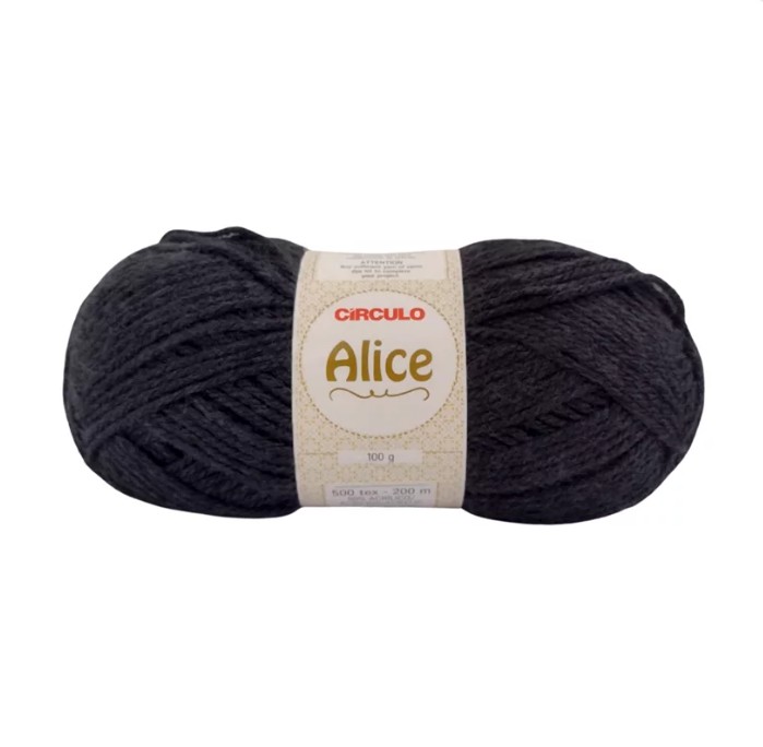 Fio Alice 100 gramas COR 0709 c/ 200 metros círculo - Artec Aviamentos ...