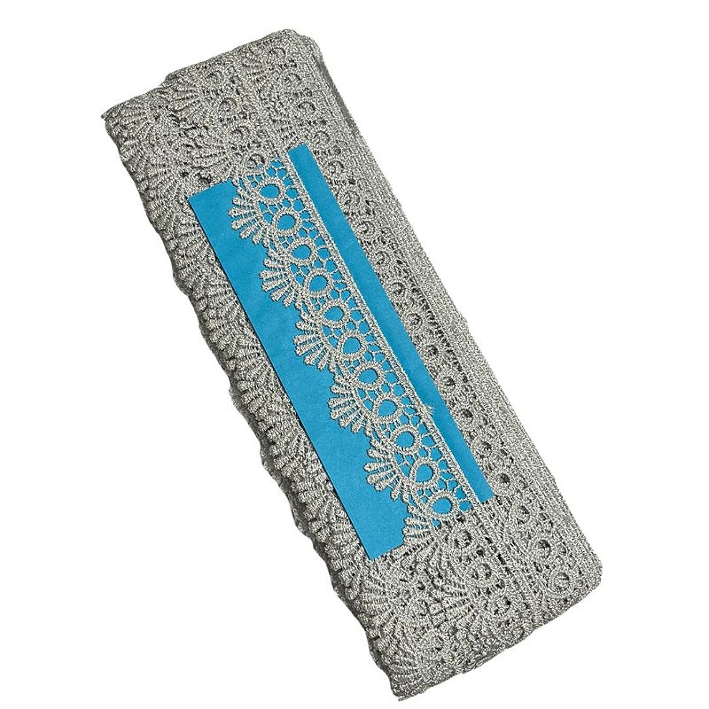 Renda Guipir chl-113 cor PRATA c/13.70 metros NYBC - Artec Aviamentos e ...