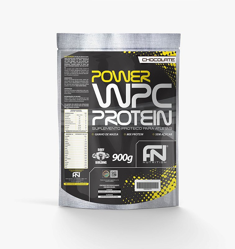 WHEY PROTEIN CONCENTRADO POWER 900G – 19G - Force Nutrition Labs