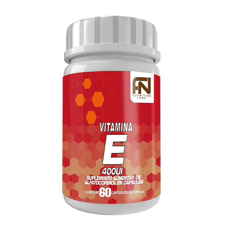 Vitamina E 400 UI 60 Cápsulas Force Nutriton Labs - Force Nutrition Labs