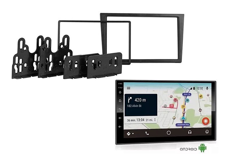 Central Multimídia Android 7 Polegadas Bt Montana 03 a 10 - Aleta Online