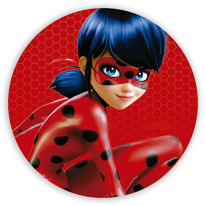 Painel Redondo - Ladybug - Sublimado 3D - Sublistamps Sublimação