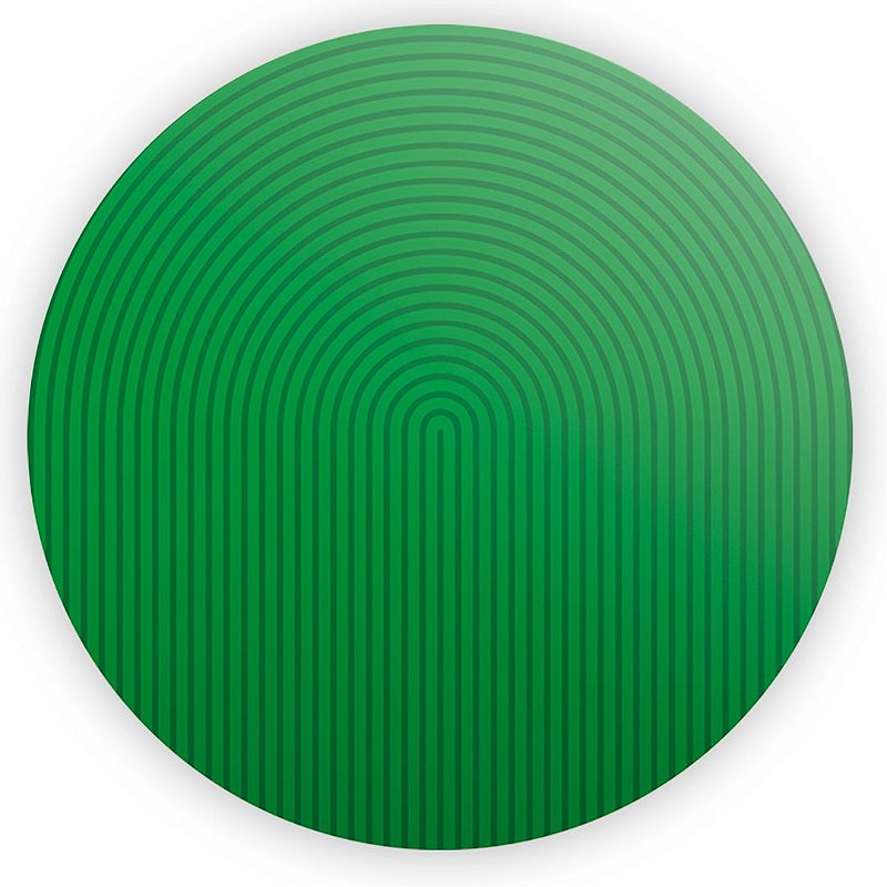 Painel Redondo - Bohos Verde - Sublimado 3D - Sublistamps Sublimação