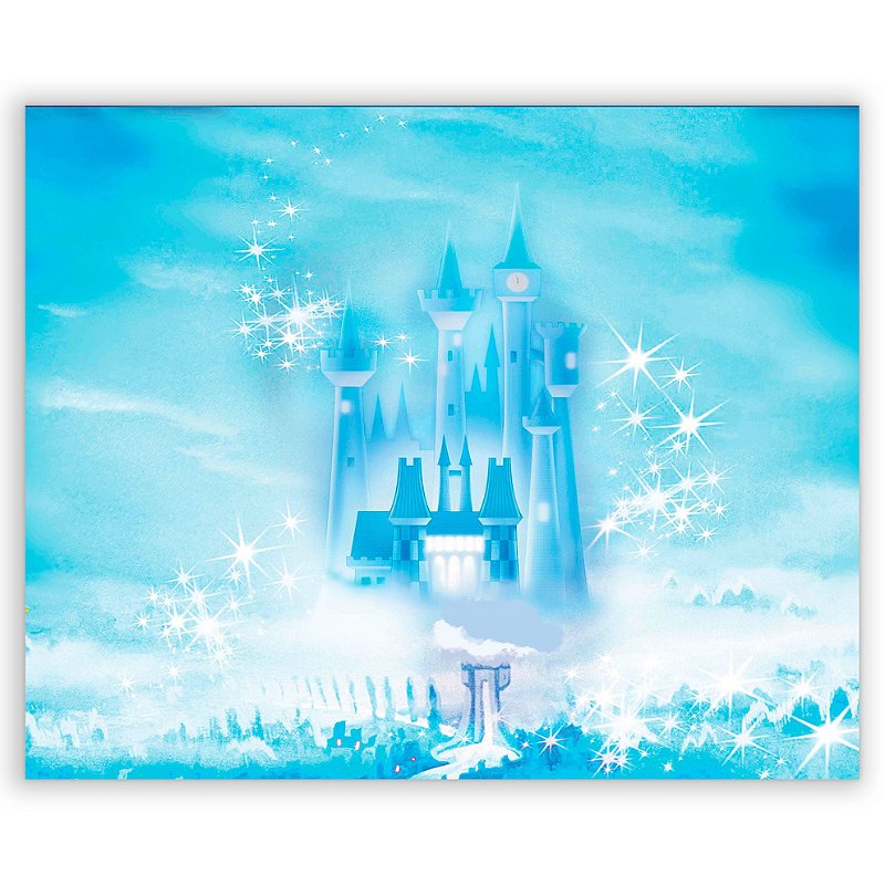 Painel Retangular - Castelo Cinderela - Sublimado 3D - Sublistamps ...