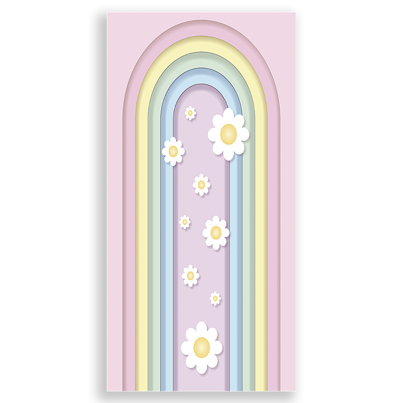 Faixa Lateral - Arco Iris Masha By Cris Reis - Sublimado 3D ...