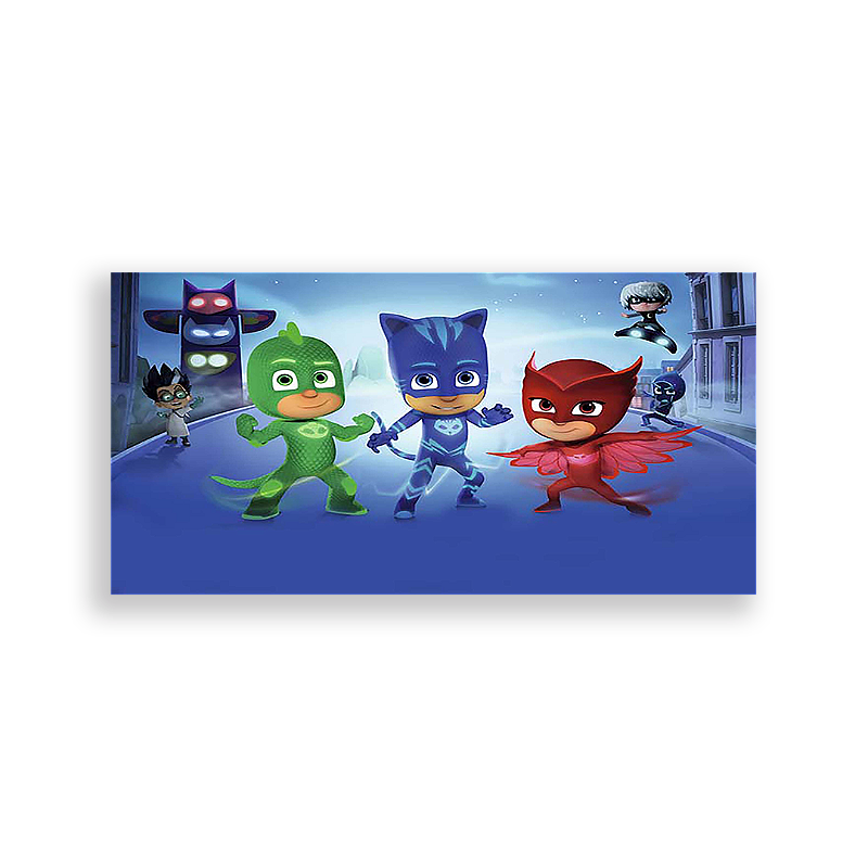 Painel Retangular - Pj Mask - Sublimado 3D - Sublistamps Sublimação