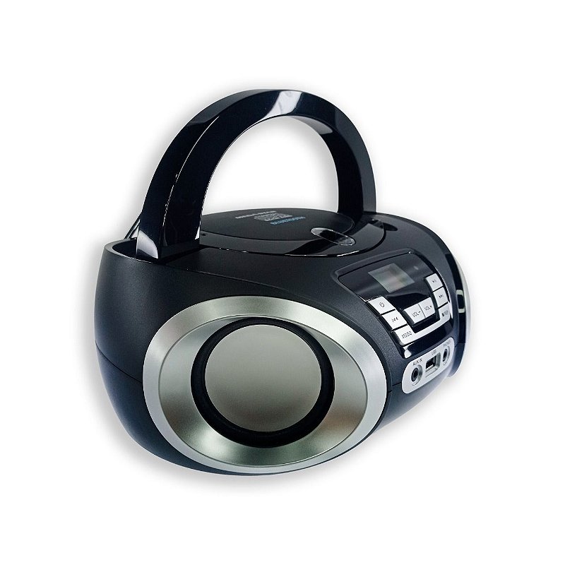 RADIO MICRO SYSTEM TOCA CD USB BLUETOOTH FM PRETO - Sacks Center