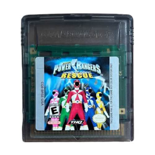 Jogo Power Rangers Rescue Game Boy Color (Seminovo) Somente Cartucho ...