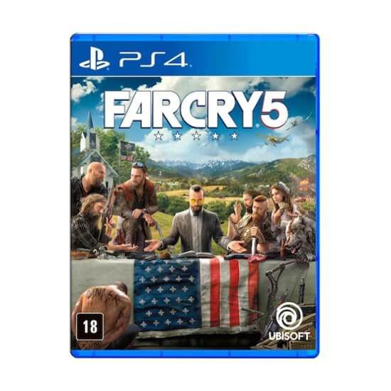 Jogo Far Cry 5 Ps4 Mídia Física Original Seminovo Machado Games