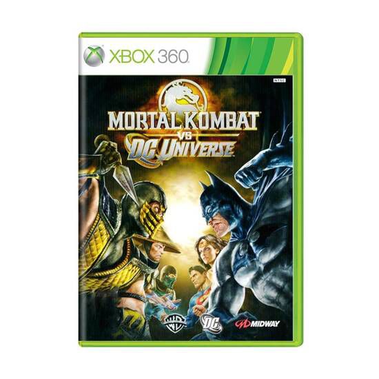 Jogo Mortal Kombat Vs Dc Universe Xbox 360 Fisico Seminovo Machado
